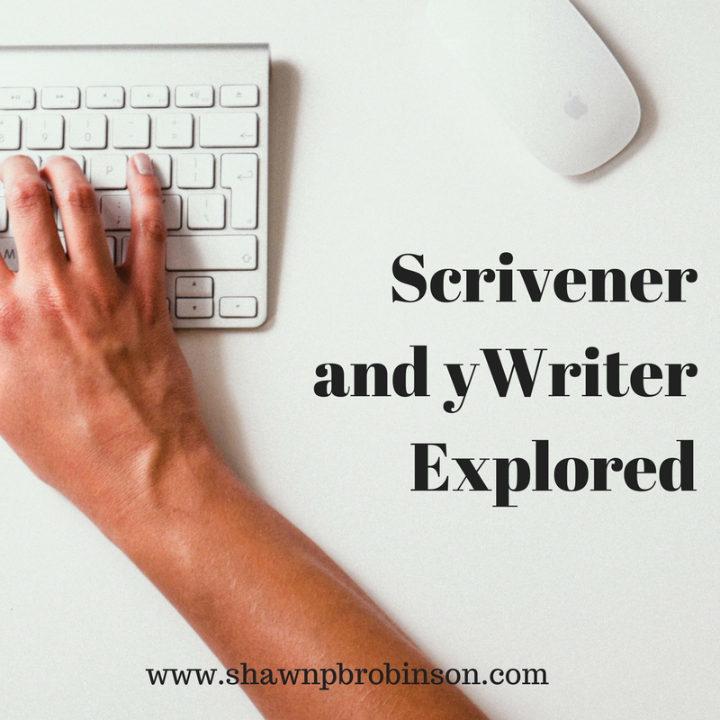 Scrivener and yWriter Explored | Shawn P. B. Robinson